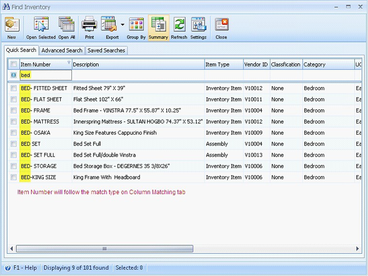 Find Form > Find Form Column Matching Find Form > Find Form Column Matching